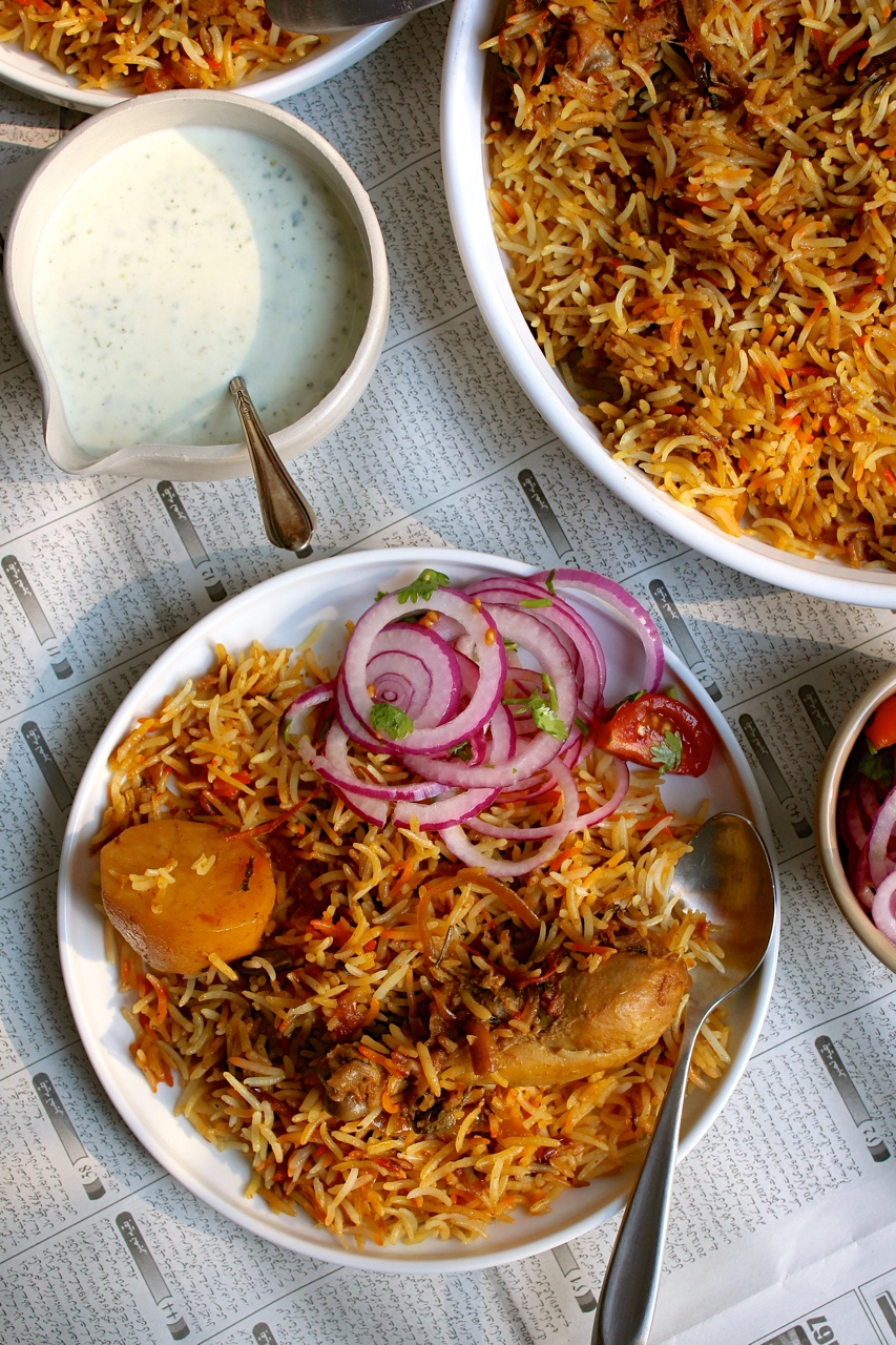 Pakistani Street Style Chicken Biryani / Chatpatti Chicken Biryani
