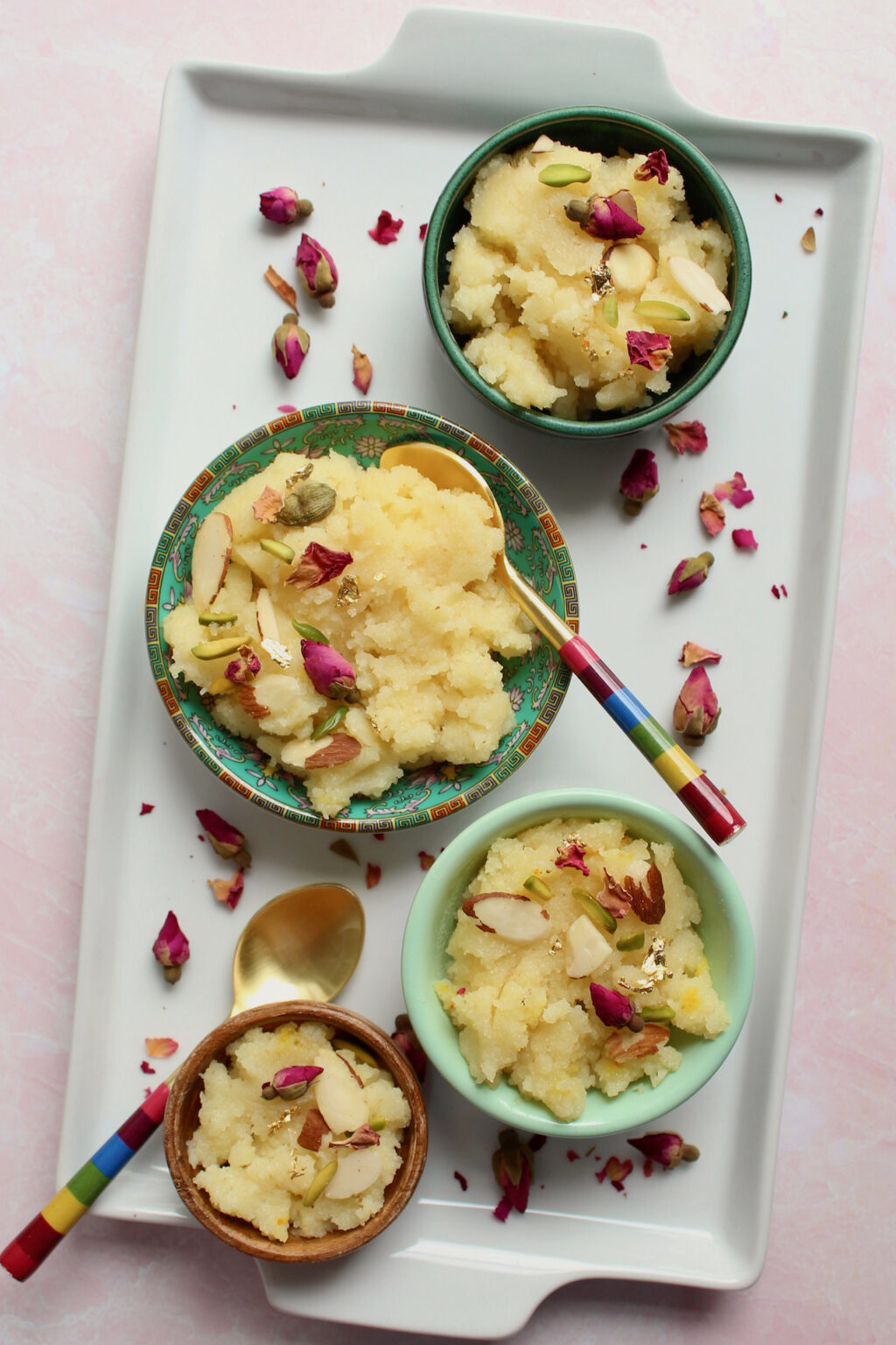 South Asian Semolina Pudding/ Sooji Ka Halwa