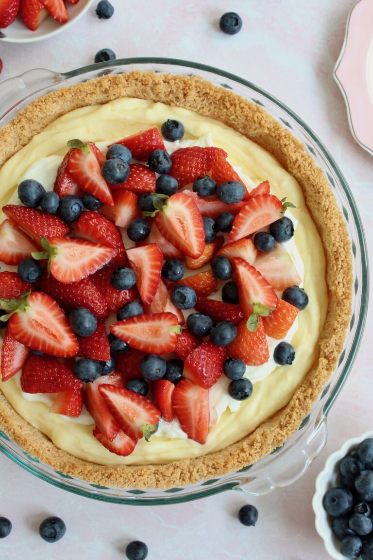 Berry Buttermilk Cream Pie